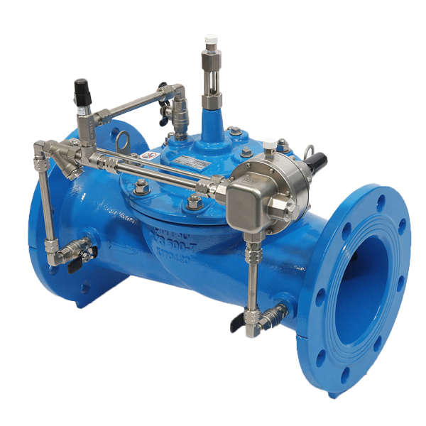 Pilot operated control valves | OMEAX | Industrial valves & fittings